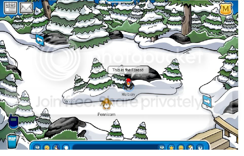 Club Penguin Places